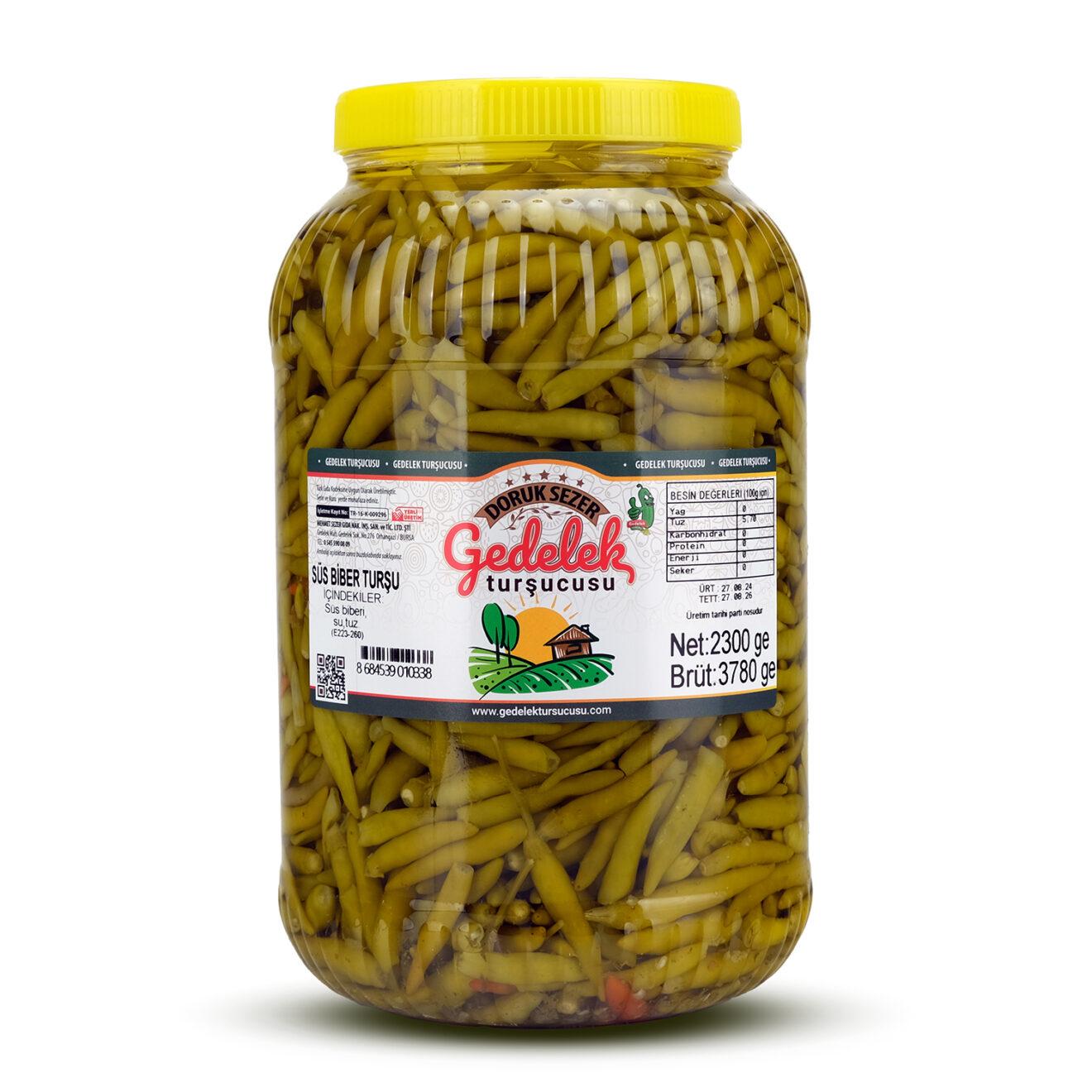 Türlü Turşu 2300 gram - Gedelek Turşucusu